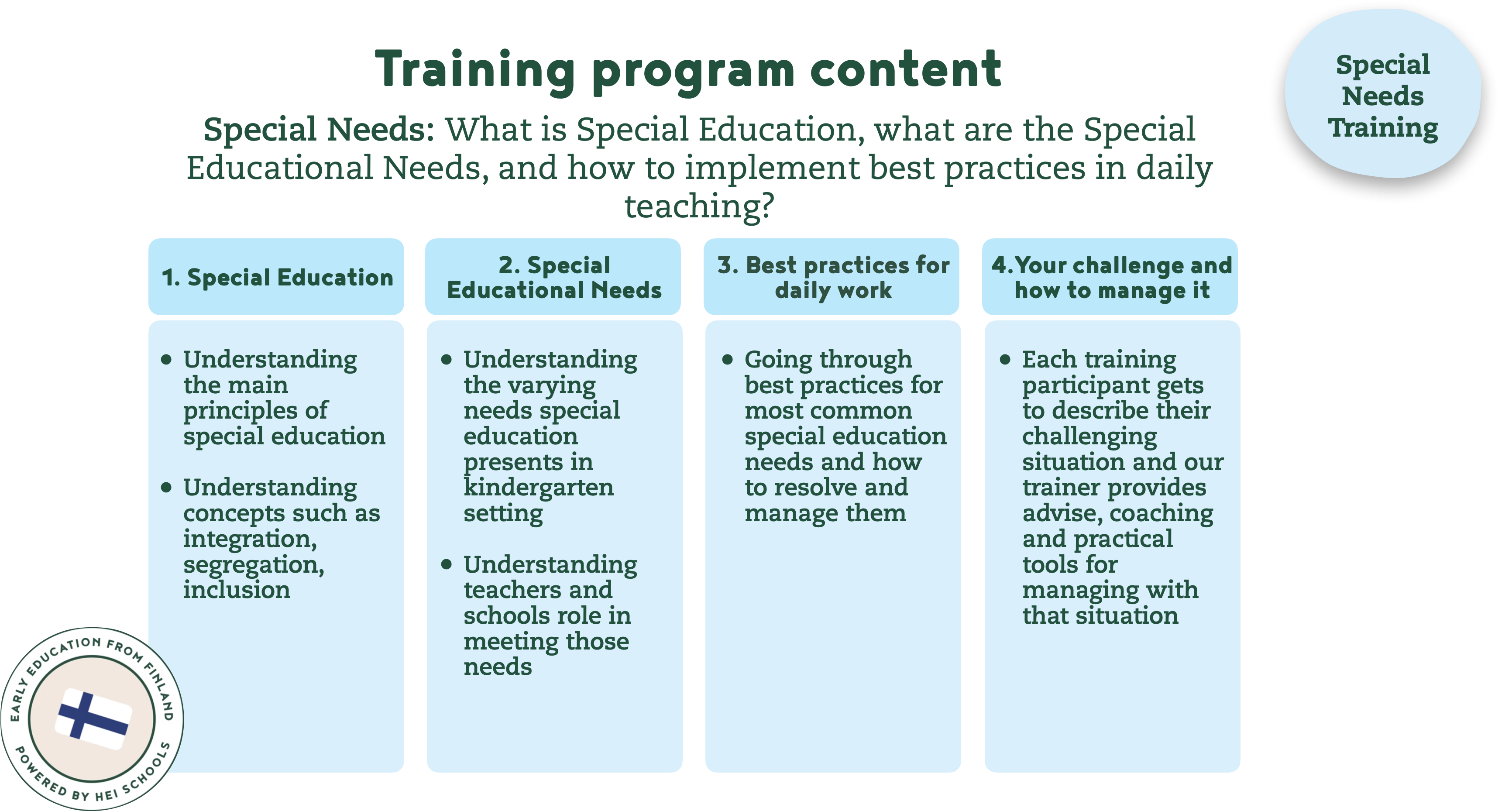 HEI Schools Special Education Training Program hei-schools-special-education-training-program